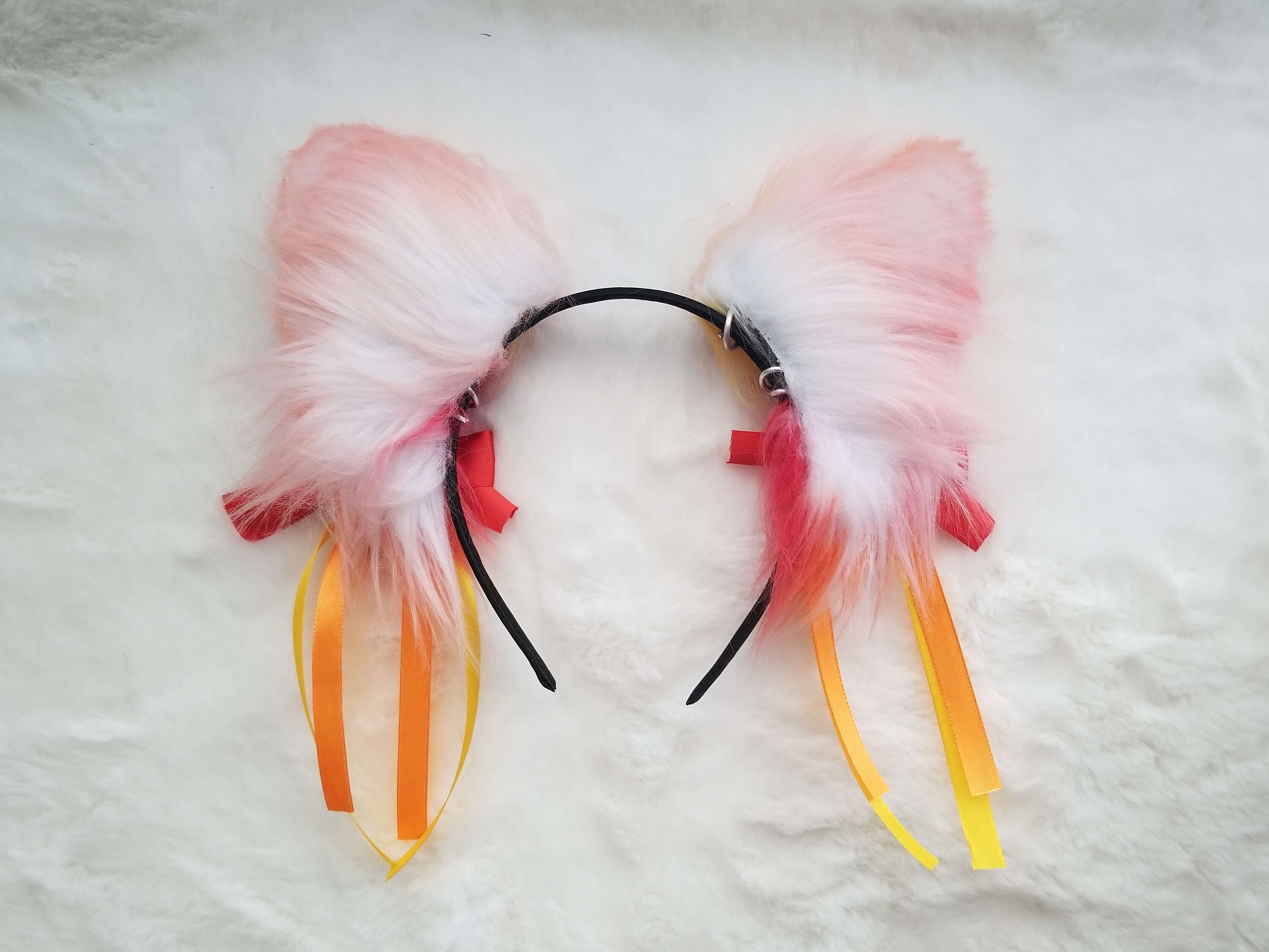 Fire Cat Ears and Tail - Etsy