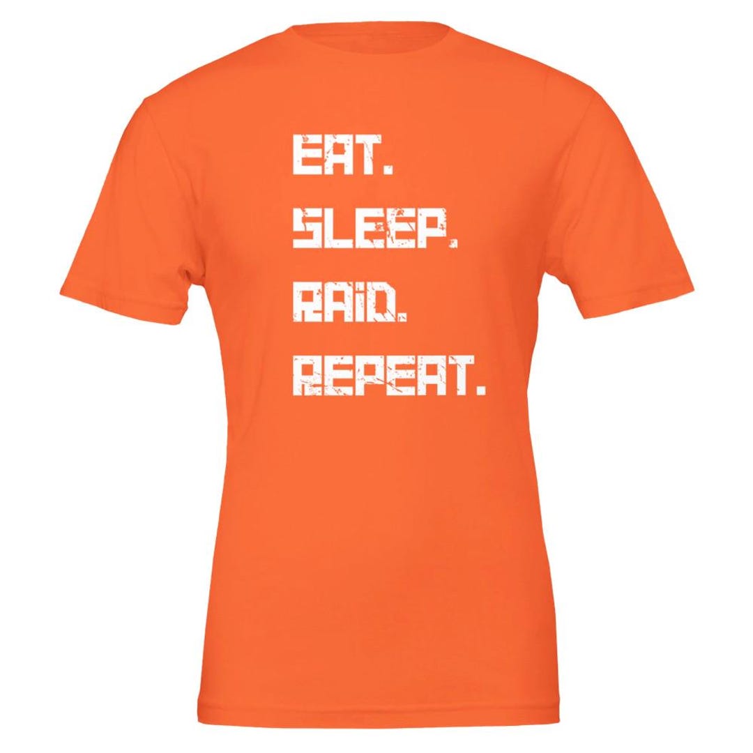 Rust Gaming T-shirt - Eat Sleep Raid Repeat - Unisex Soft Tee - Etsy