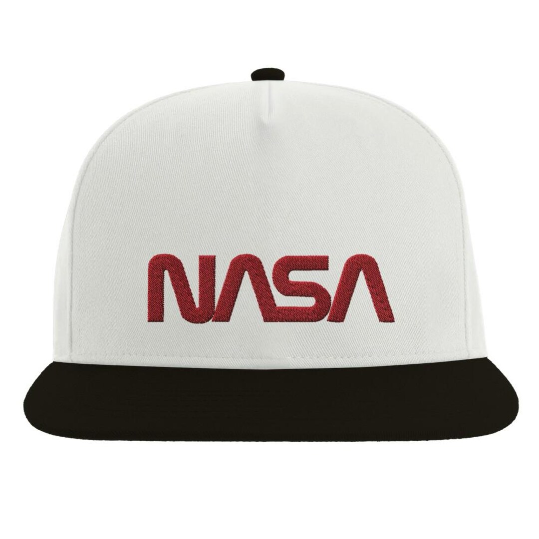NASA Worm Logo Baseball Cap "shuttle Version" (original Flat Peak ...