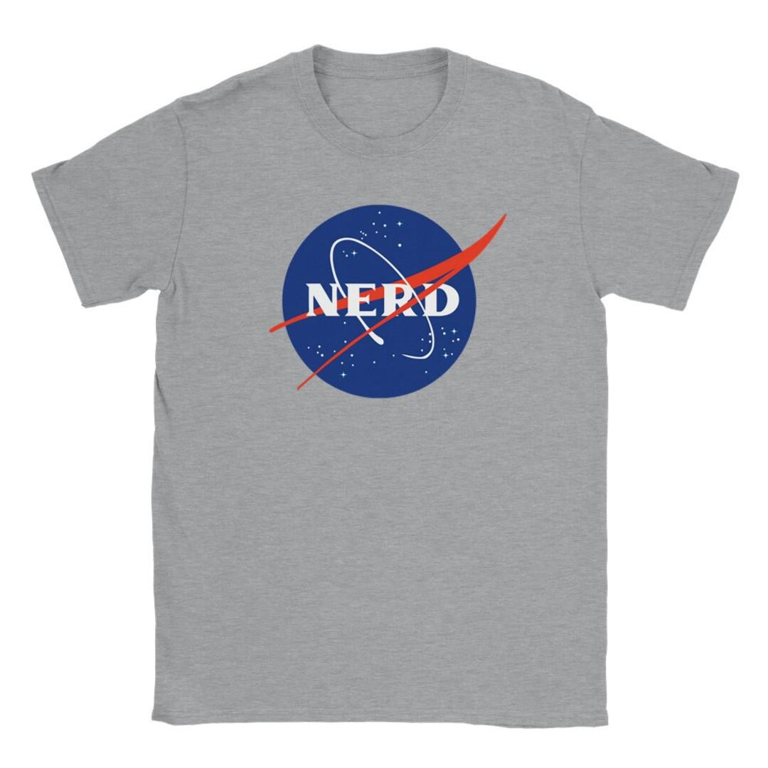 NASA Meatball - Space Nerd Logo T-shirt (clear) - Space Nerd T-shirt ...