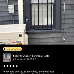 Security Window Bars/adjustable - Etsy