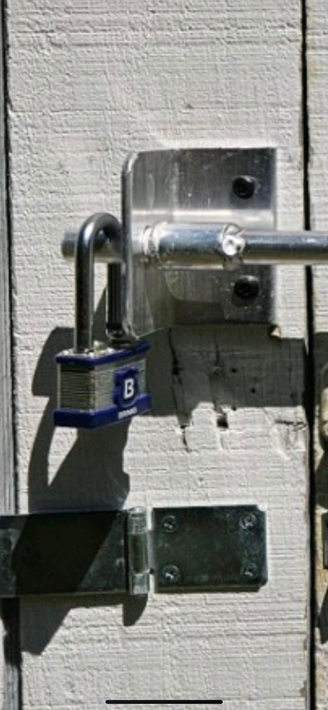 Security Door Bar Lock - Etsy