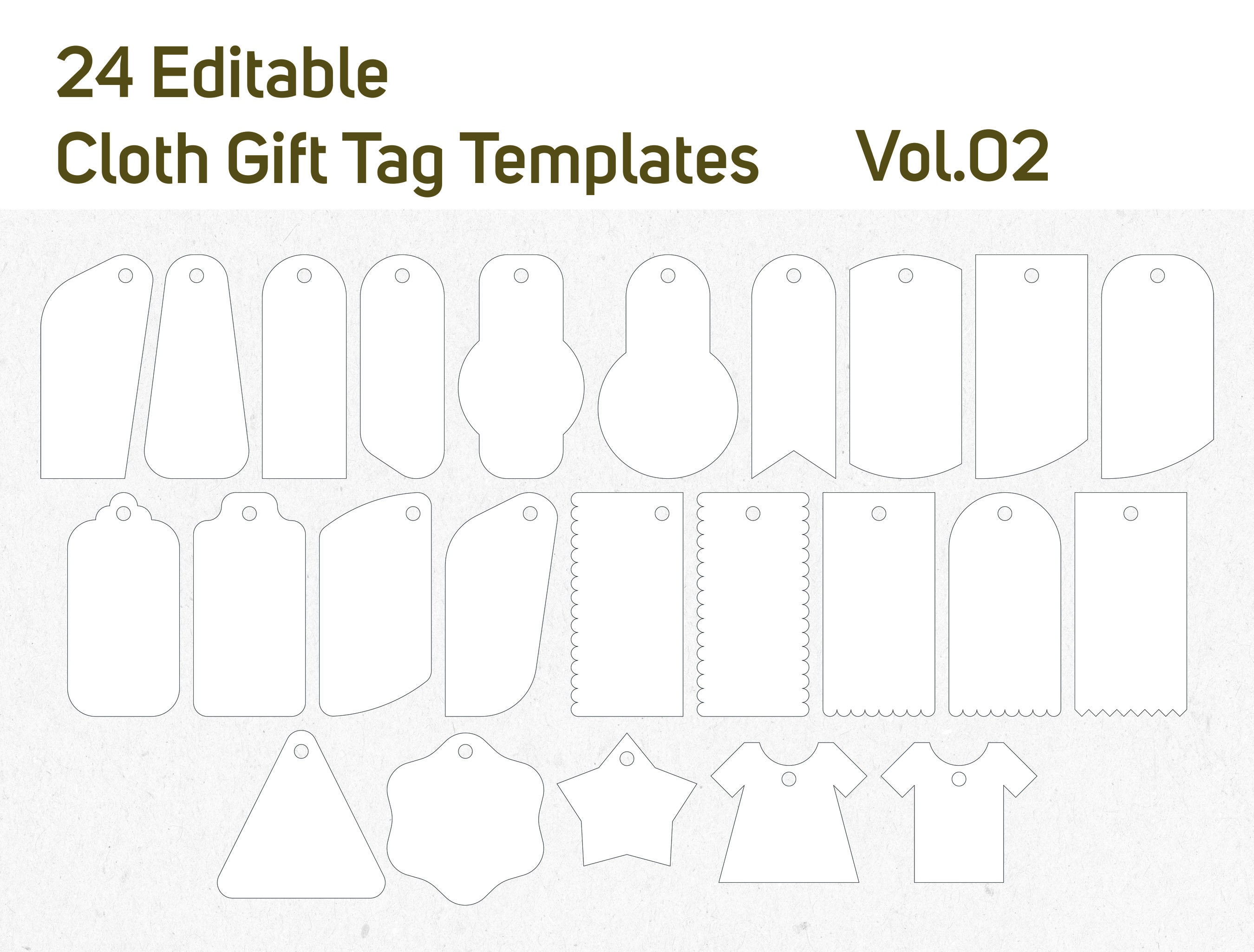 Bundle of Tag SVG Tags SVG Bundle Tags Template DXF Label - Etsy