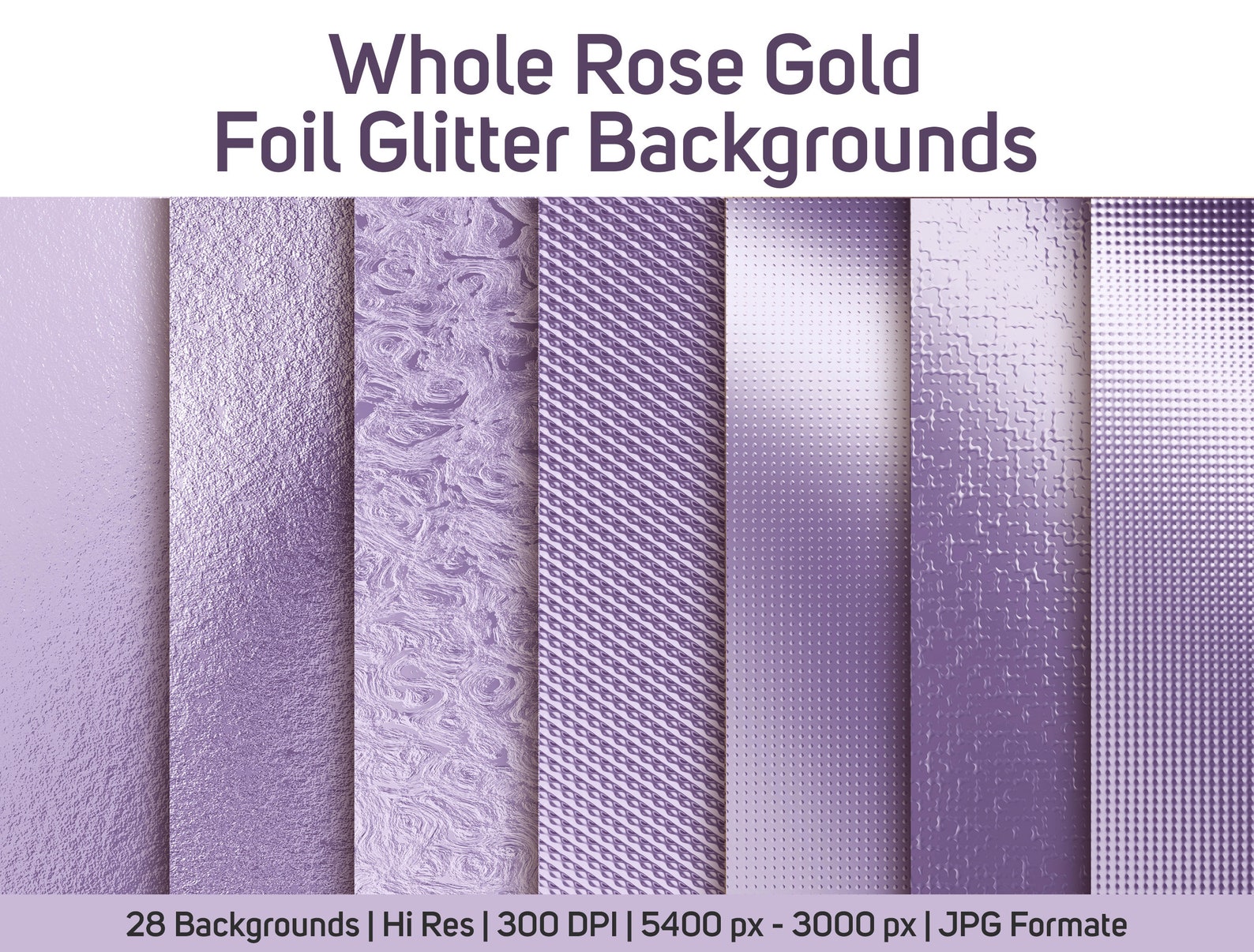 28 Rose Gold Digital Paper Rose Gold Glitter Textures Rose Gold Foil ...