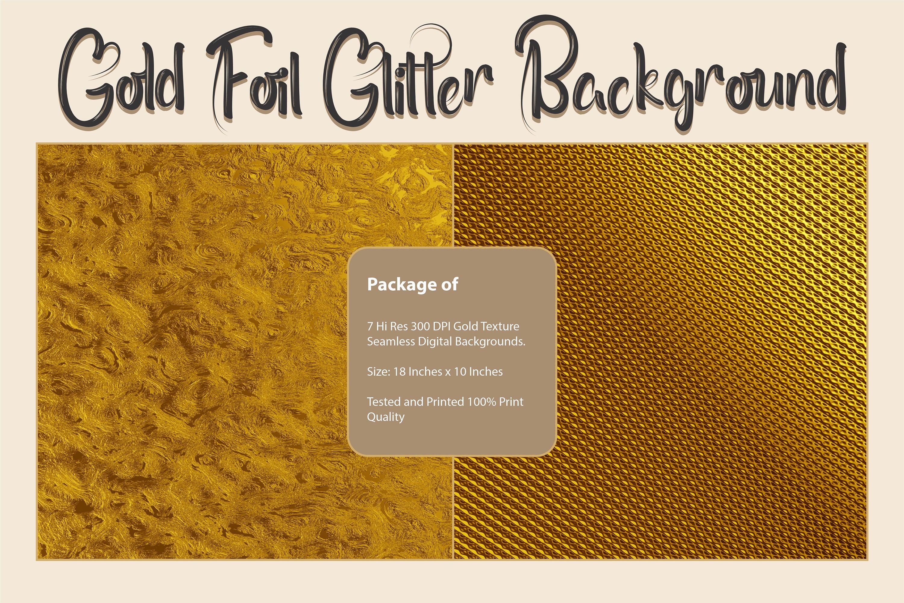 Gold Foil Glitter Digital Paper, Gold Digital Texture Paper Yellow Gold ...