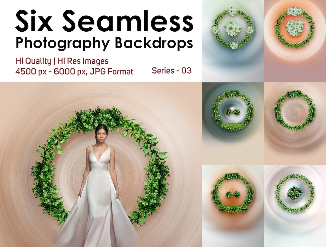 6 Digital Backdrops Spiral Digital Grounds Wedding Backdrop Maternity ...
