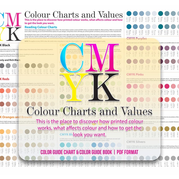 Color Chart - Etsy