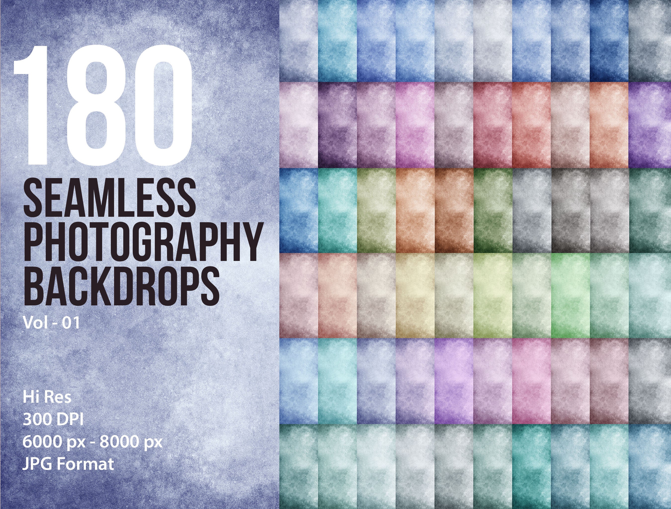 180 Digital Photography Backdrops Studio Quality, Customizable ...