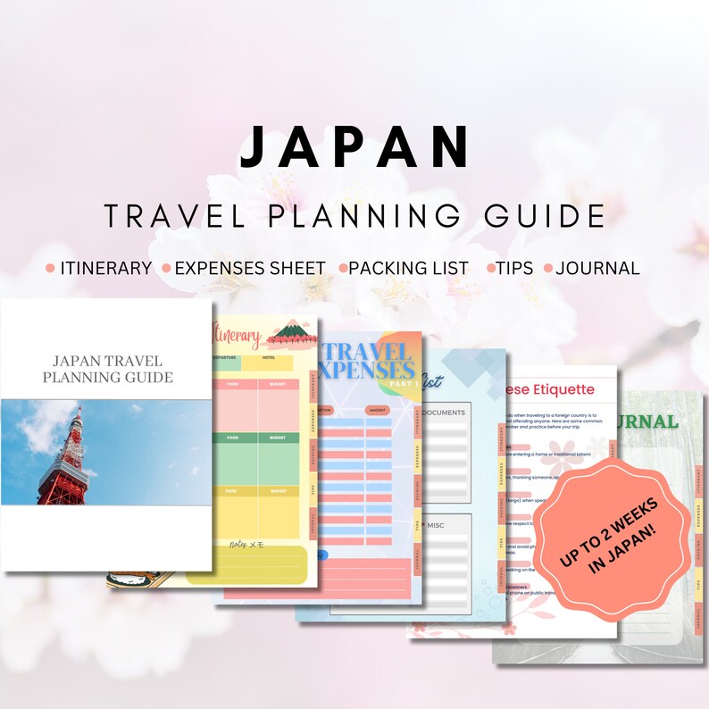 Japan Travel Planning Guide, Japan Trip Guide Itinerary, Travel ...