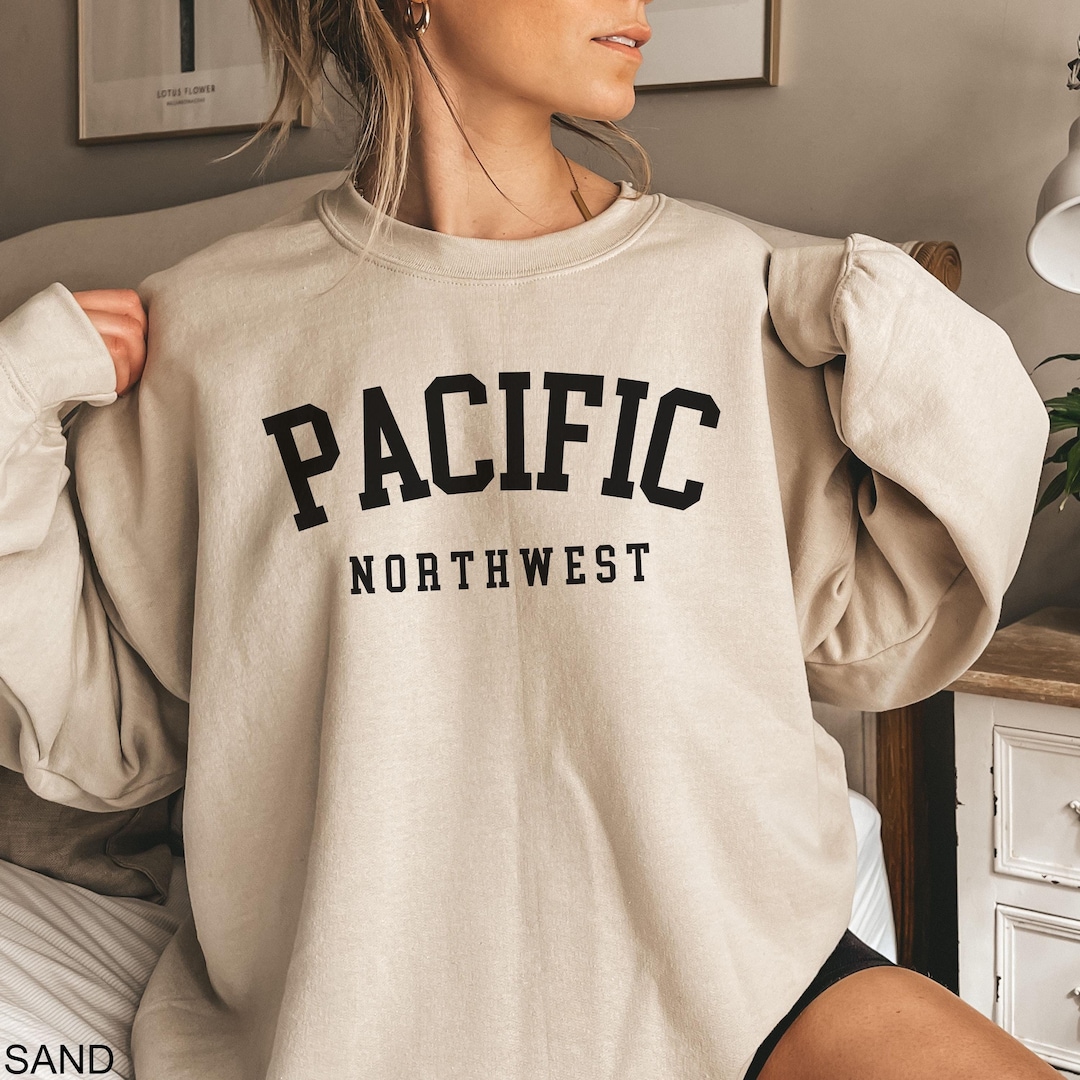 Pacific Northwest Crewneck Sweatshirt, Moving to PNW Gift, Seattle ...