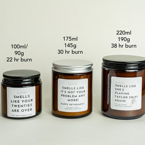 Smells Like Abandonment Made With 100%, Australian Candles, Friendship ...