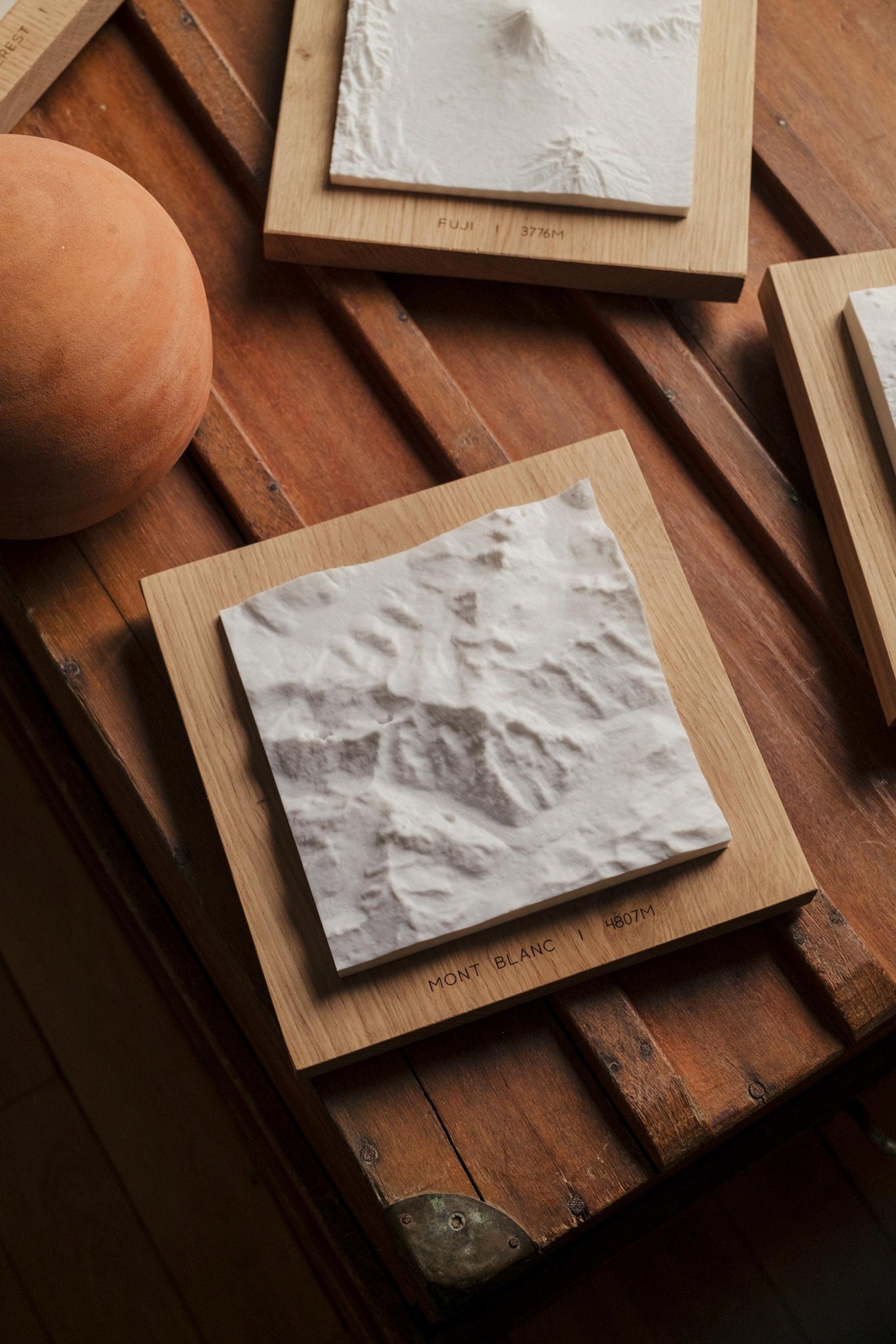 3D Mountain Topographic Map | Personalized Hiking Souvenir Gift ...