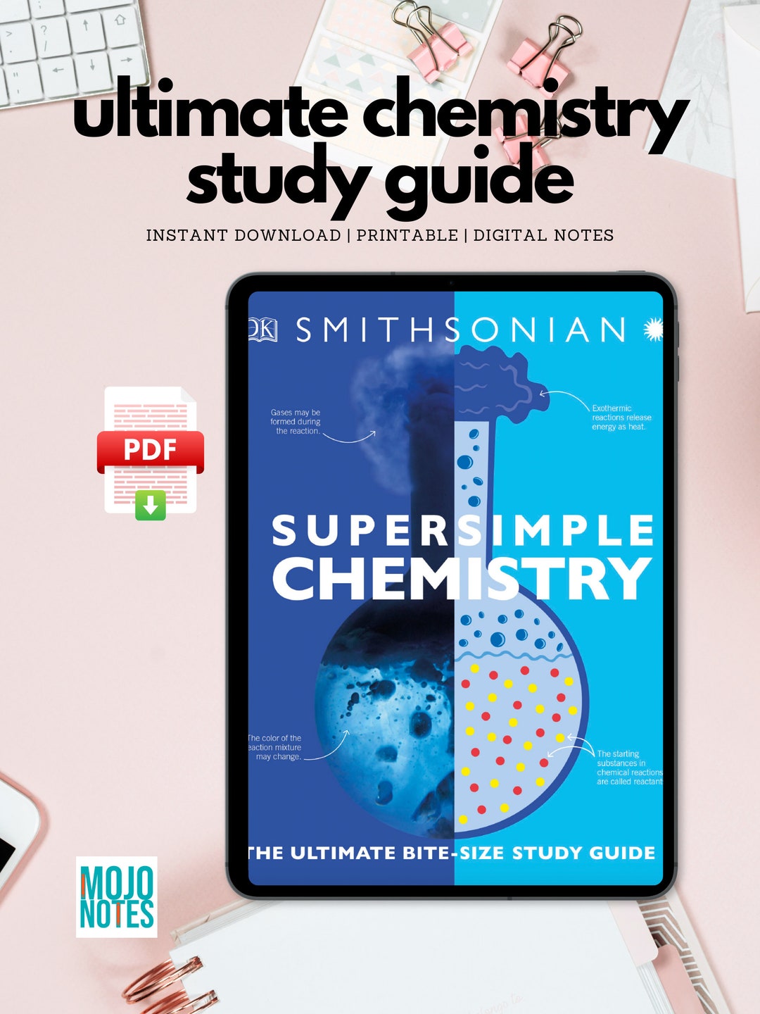 Chemistry Study Guide Workbook Digital Download - Etsy