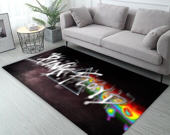 Nirvana Nirvana Rug Kurt Cobain Rug Rock Music Rug Rock - Etsy