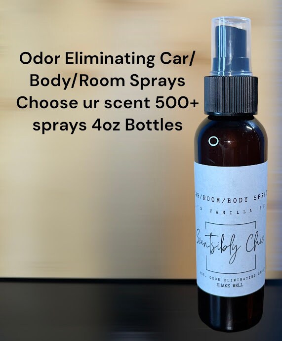 HEAVILY SCENTED Odor Eliminating Room Spray| Aromatherapy Room Spray ...