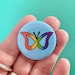 ADHD Awareness Pin, Neurodiversity Rainbow Butterfly, 1.25 Inch - Etsy