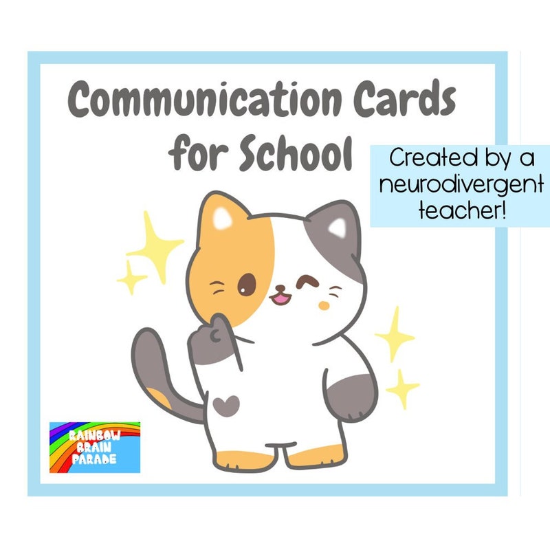 Communication Cards - Etsy UK
