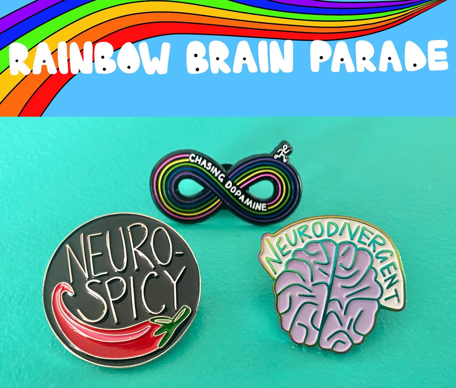 ADHD Pin Chasing Dopamine Enamel Pin ADHD Gifts ADHD - Etsy Australia