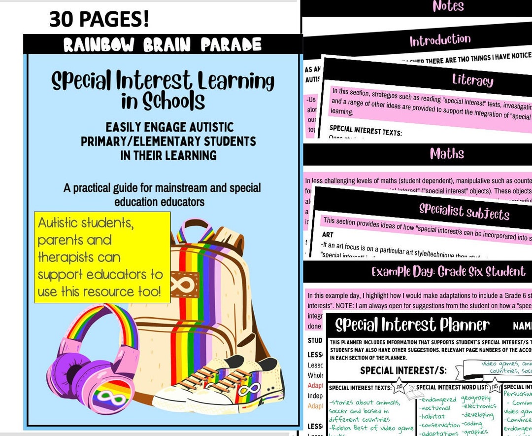 Neurodiversity Affirming Classroom, Special Interest Autism Learning ...