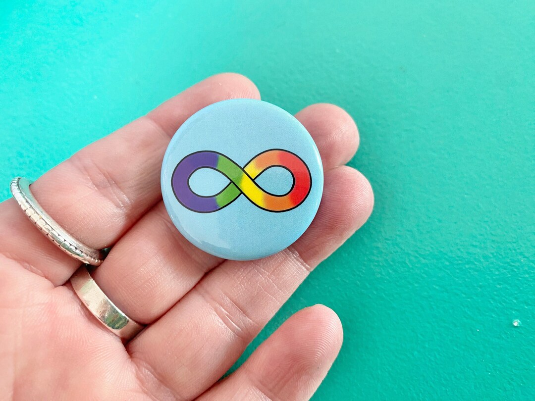 Autism Pin, Autism Infinity Symbol, ADHD Awareness, Neurospicy ...