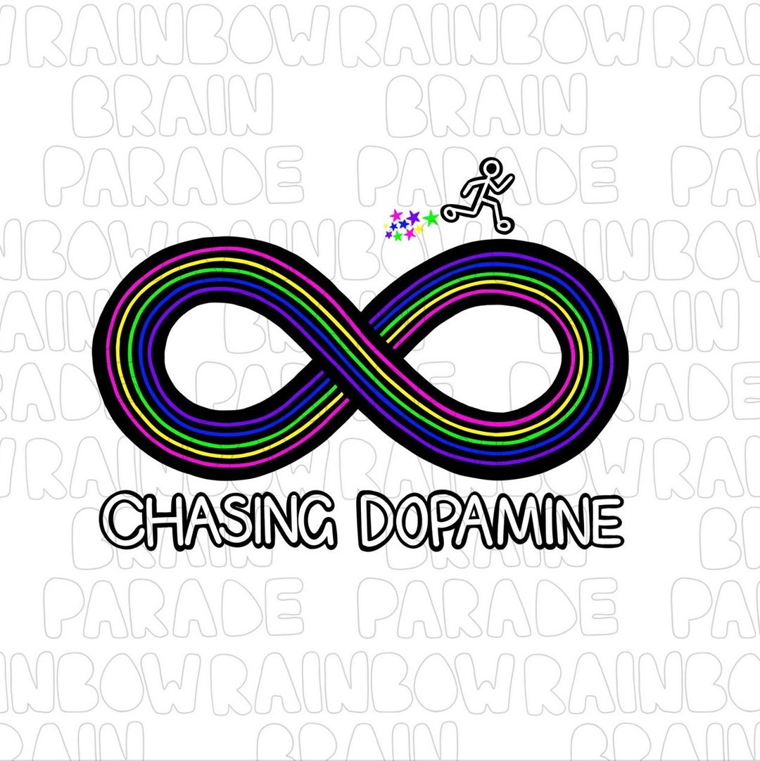 ADHD Png, Chasing Dopamine Png, ADHD Awareness Illustration, ADHD ...