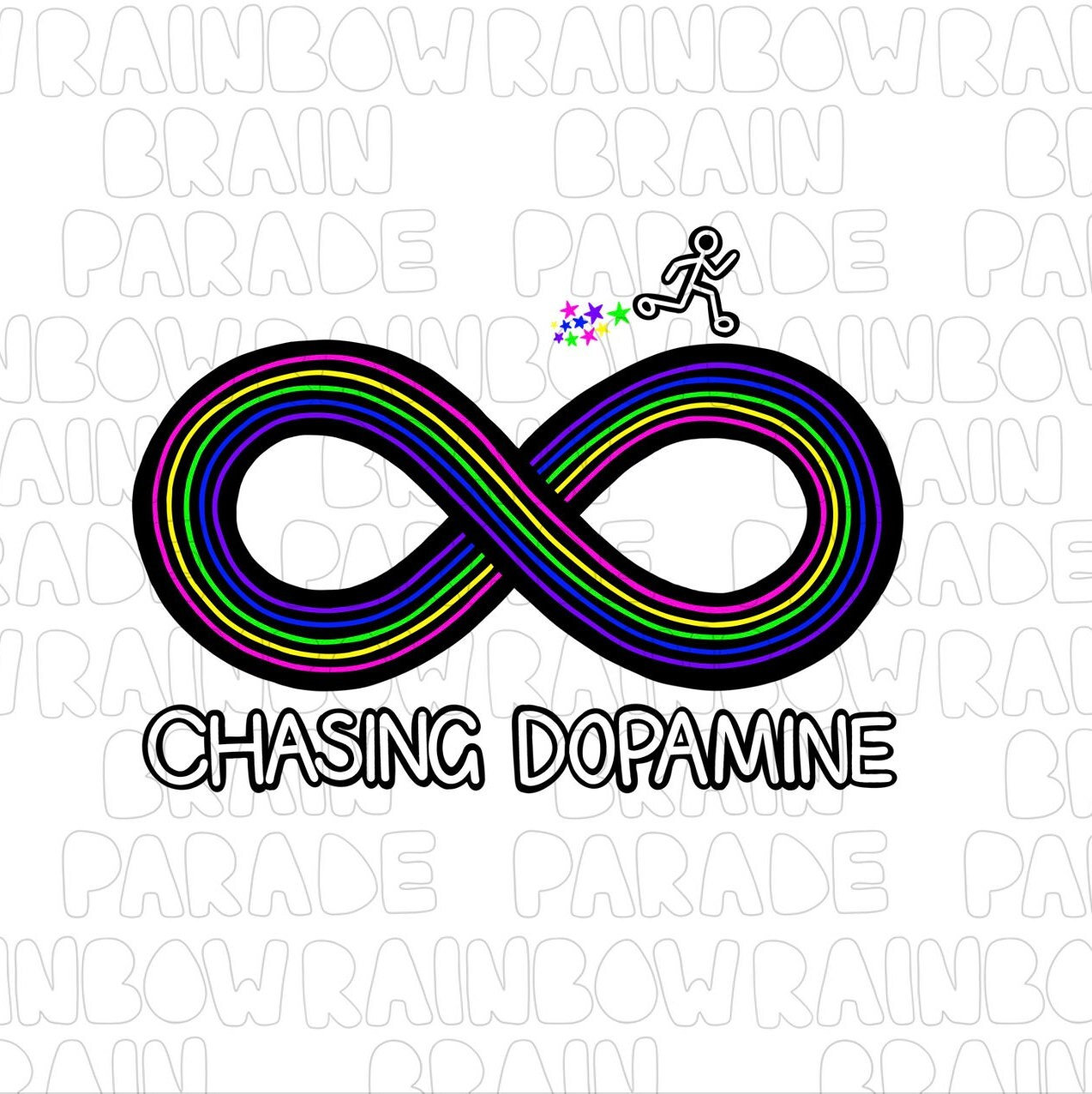 ADHD Png Chasing Dopamine Png ADHD Awareness Illustration - Etsy UK