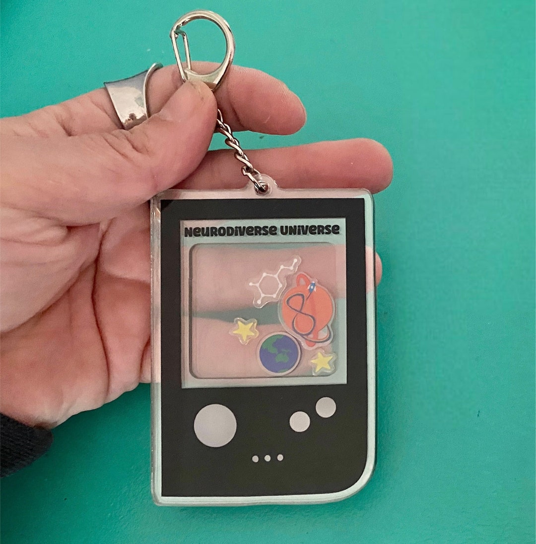 Sensory Shaker Keychain, Sensory Toys Adult, Autism Visual Stim Toy ...