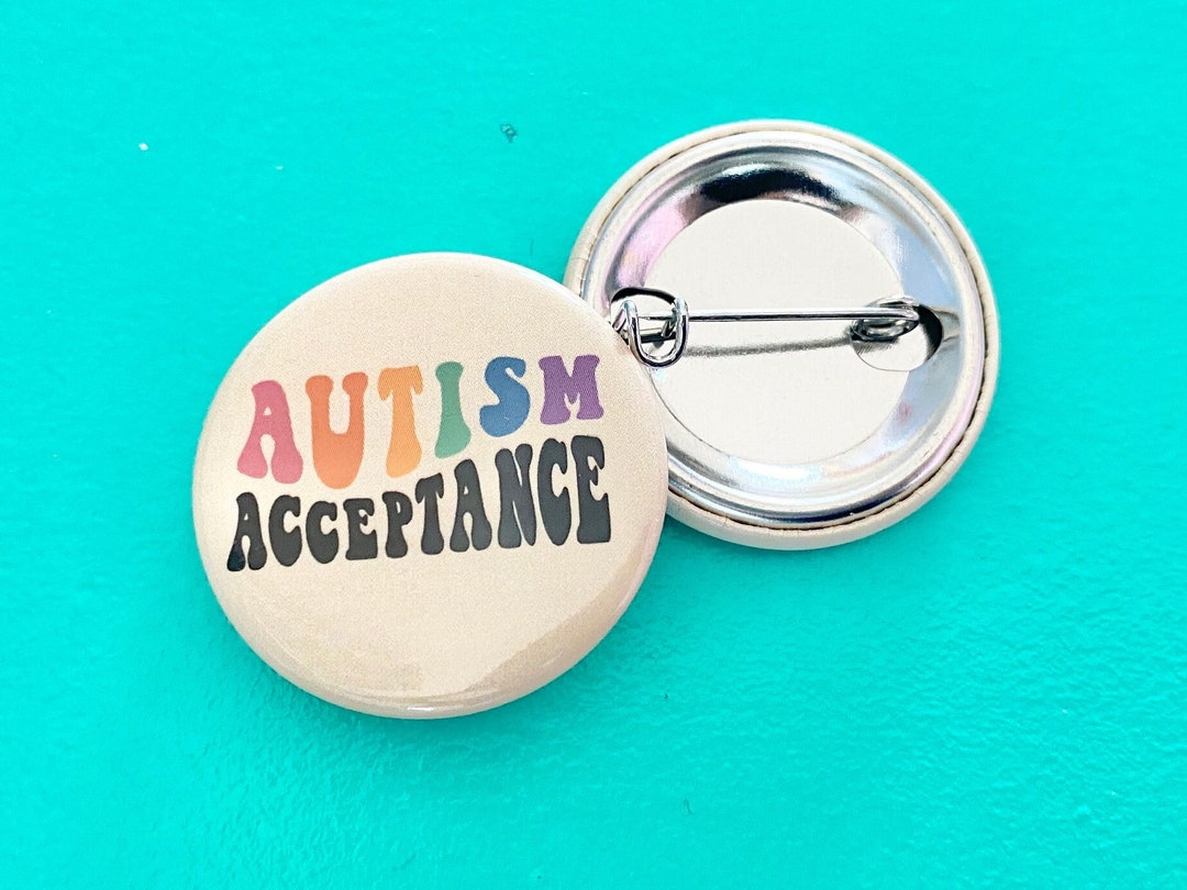 Autism Acceptance Pin, Autism Pride Brooch, Autism Pins, Autism Pride ...