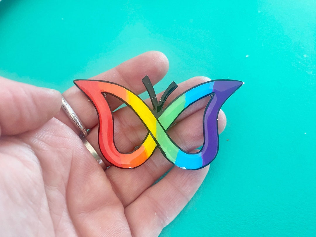 ADHD Butterfly Magnet, ADHD Gifts, Celebrate Neurodiversity ...