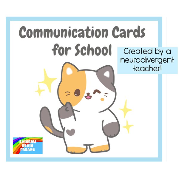 Autistic Visual Cards - Etsy