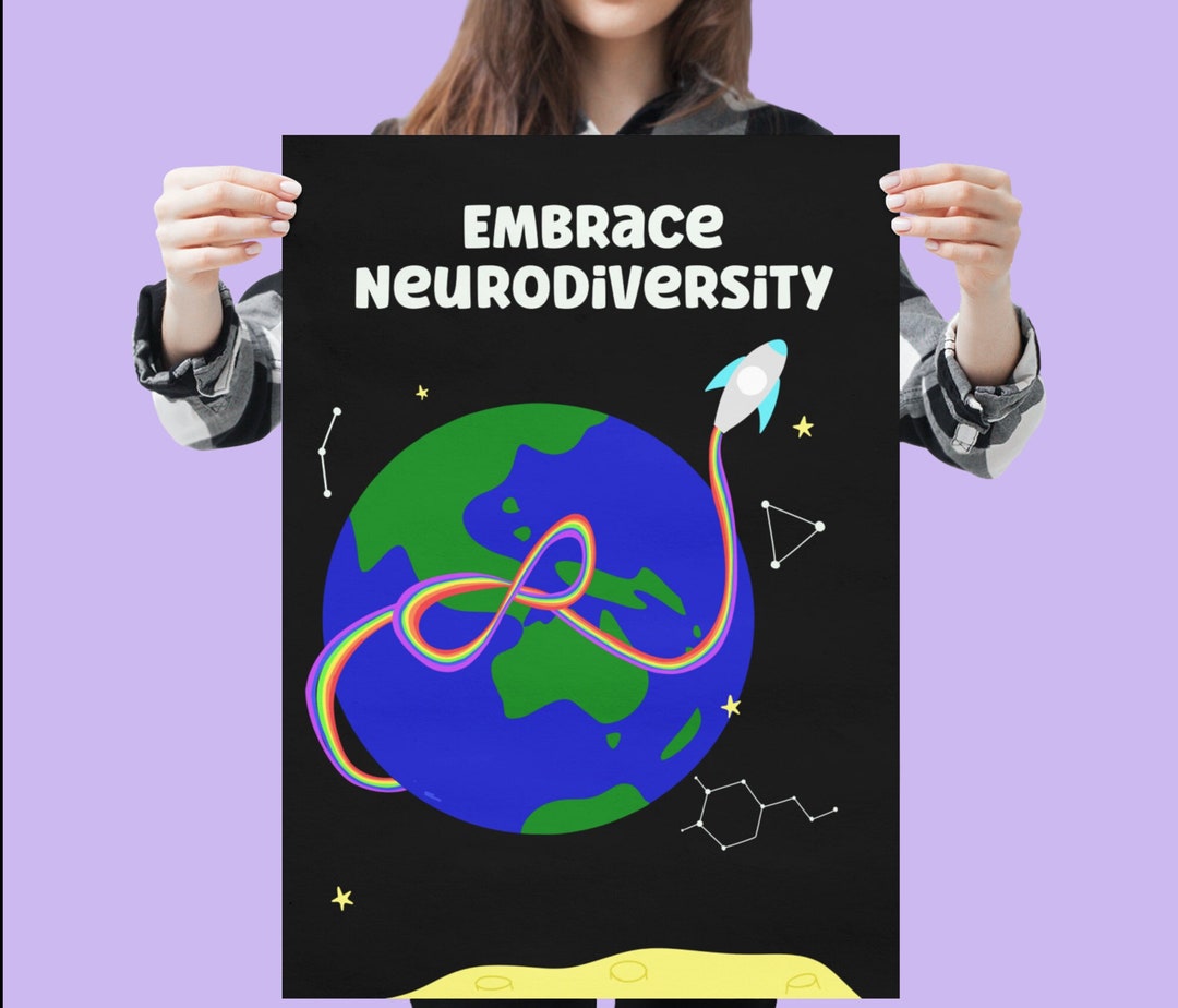 Neurodiversity Poster Png, School Psychologist, Diversity Poster ...