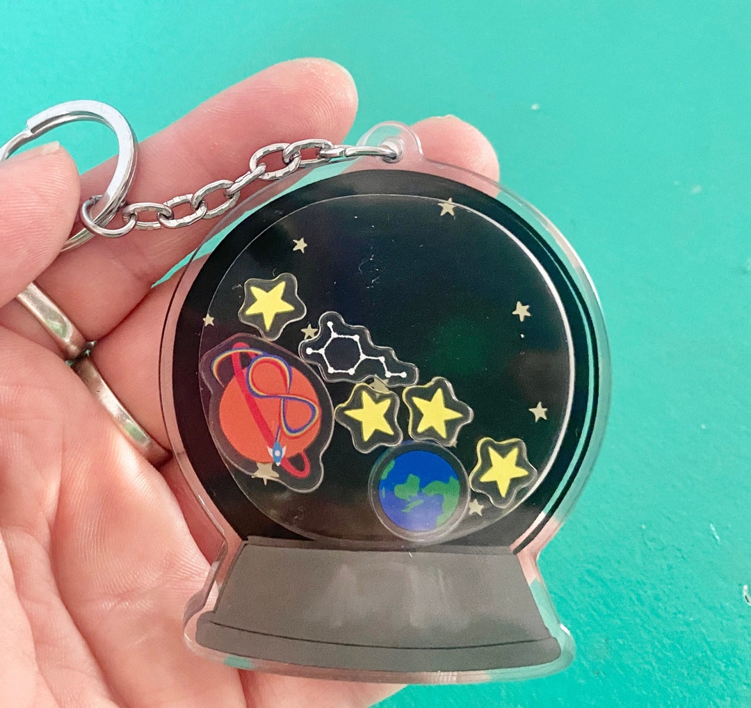 Sensory Shaker Keychain, Sensory Toys Adult, Autism Visual Stim Toy ...