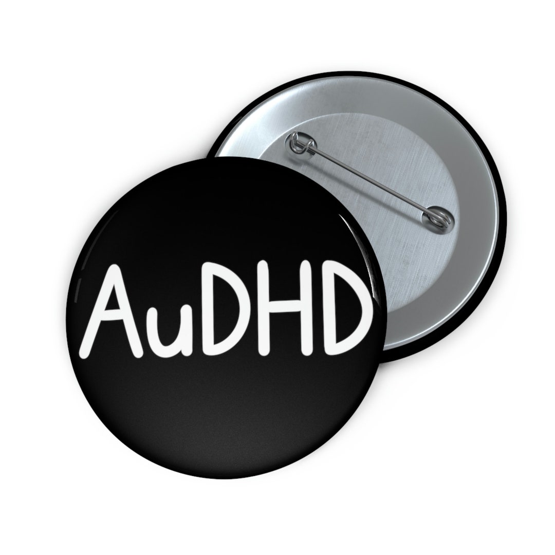 Audhd Pin, Neurodiversity Pride Badge - Etsy