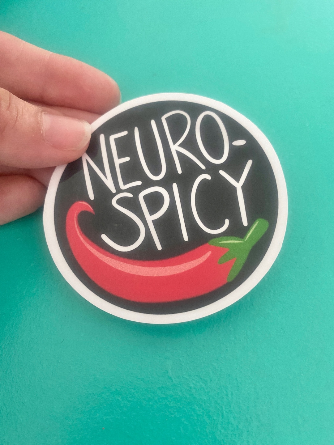 Neurospicy Sticker ADHD Sticker Neurodiversity Sticker - Etsy Australia