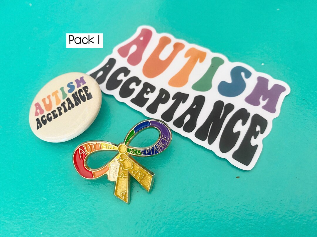 Autism Acceptance Month Merch, Autism Sticker Designs, Autism Awareness ...