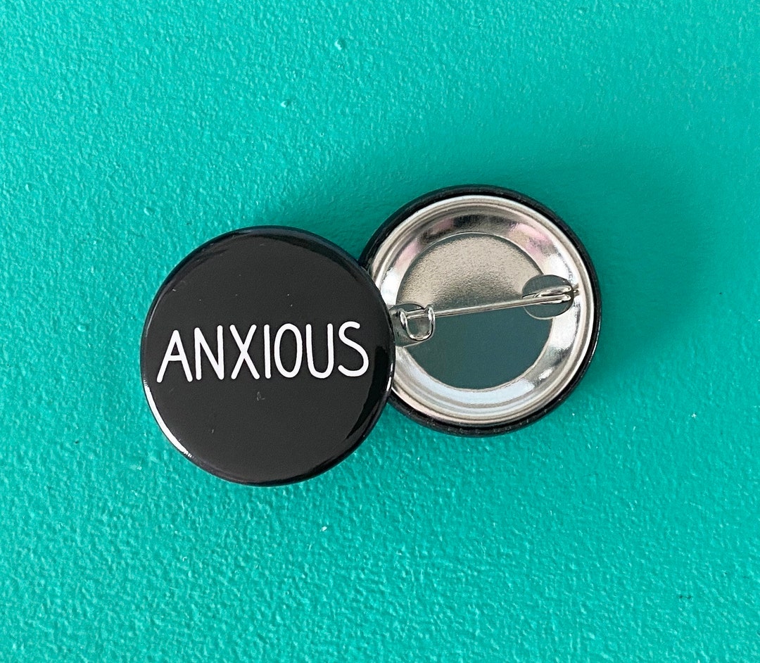 Anxiety Pin Anxious Pin Mental Health Pin ADHD Pin Autism - Etsy