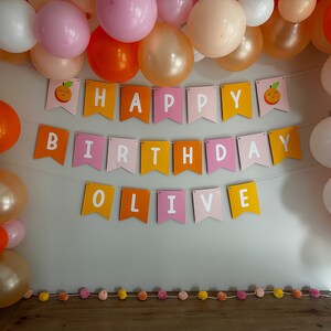 Little Cute Birthday Banner - Little Cutie Party - Little Cutie Decor ...