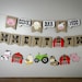 Personalized Neutral Birthday Banner With Tassels - Boho Birthday ...
