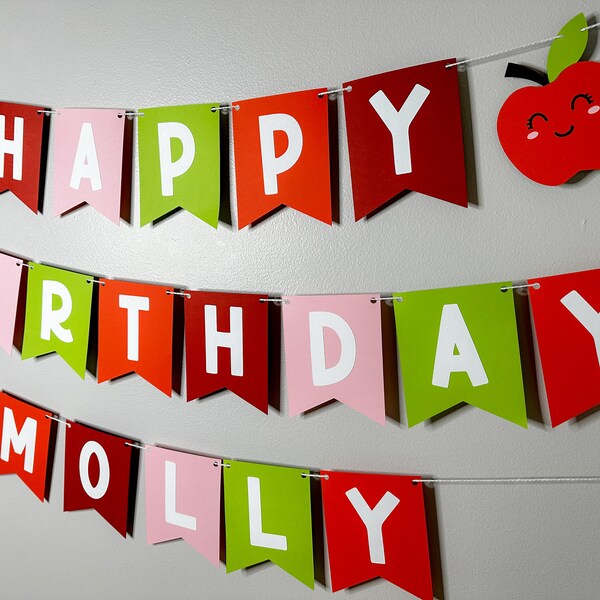 Apple Birthday - Etsy