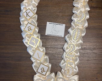 2025 Graduation Lei-senior Gift-graduate Keepsake-college Grad-graduation Lei Promotion-gift Lei ...