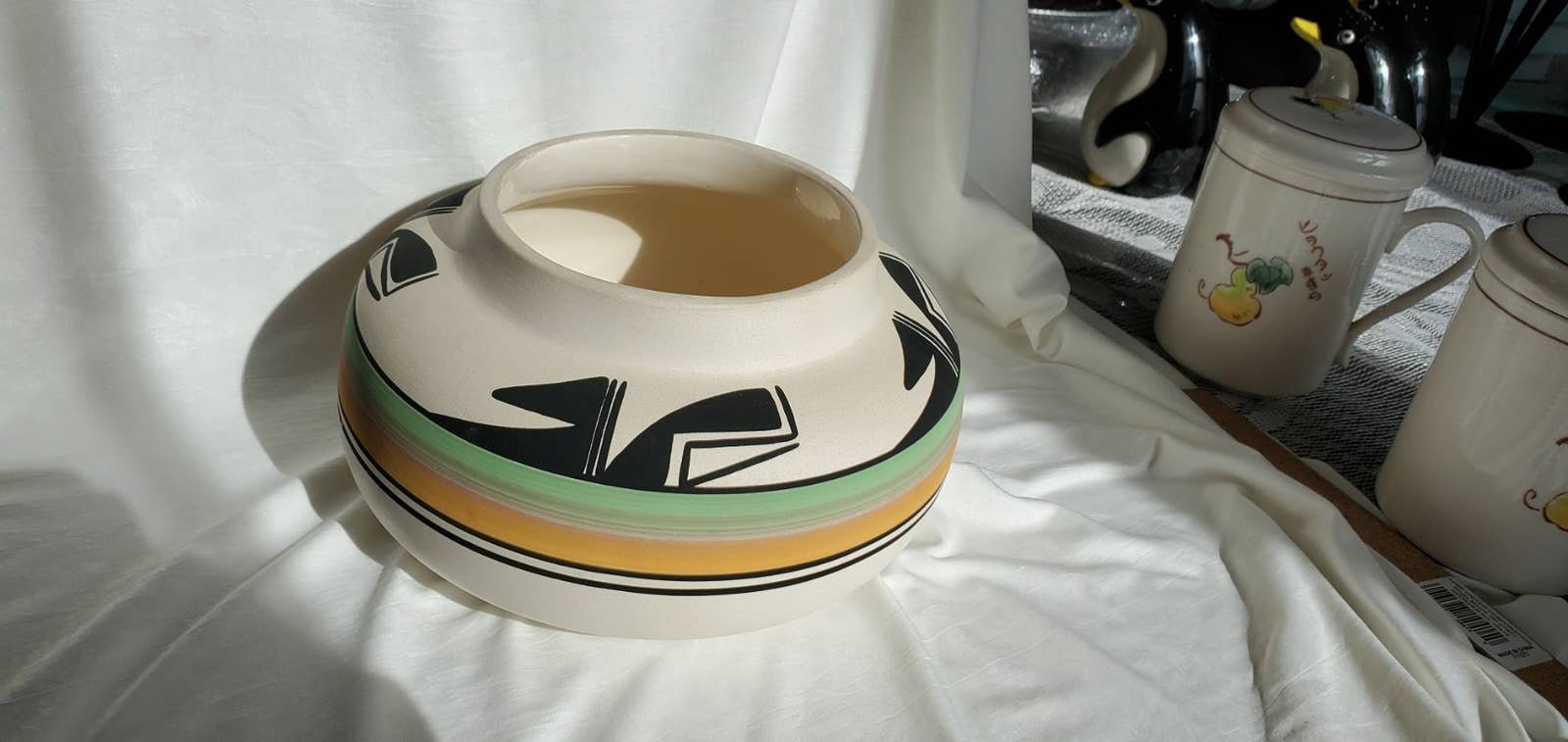 Ute Mountain Tribe Native American Art Pottery Bowl Ceramic - Etsy