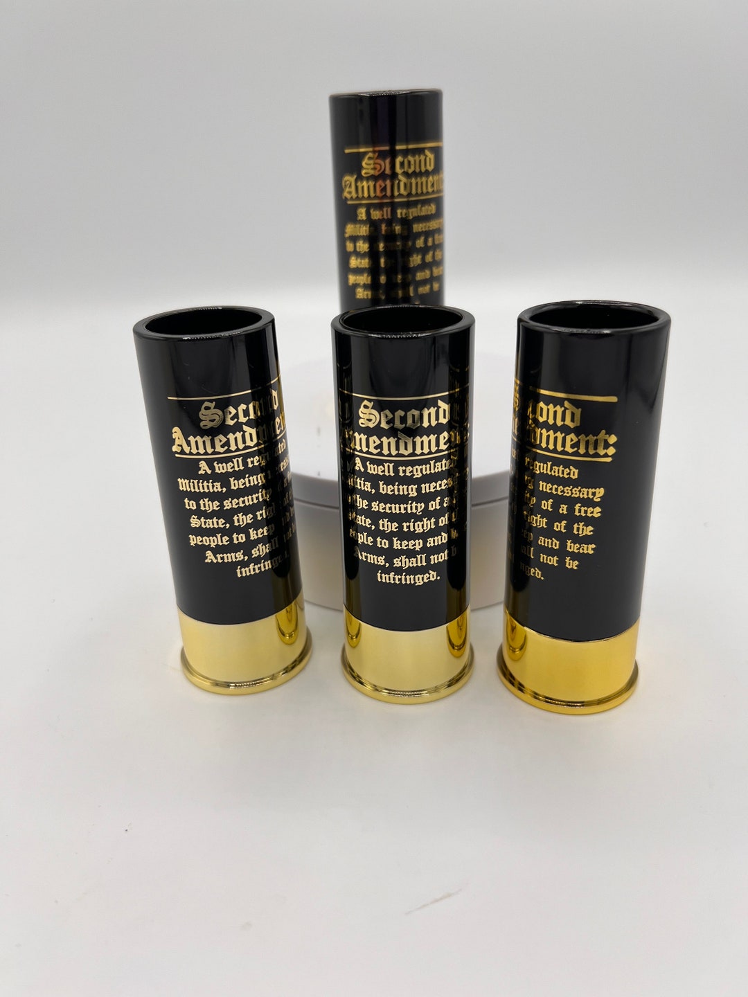 Shotgun Shell Shot Glass! 12 Gage Black Shot Glass | Second Amendment ...