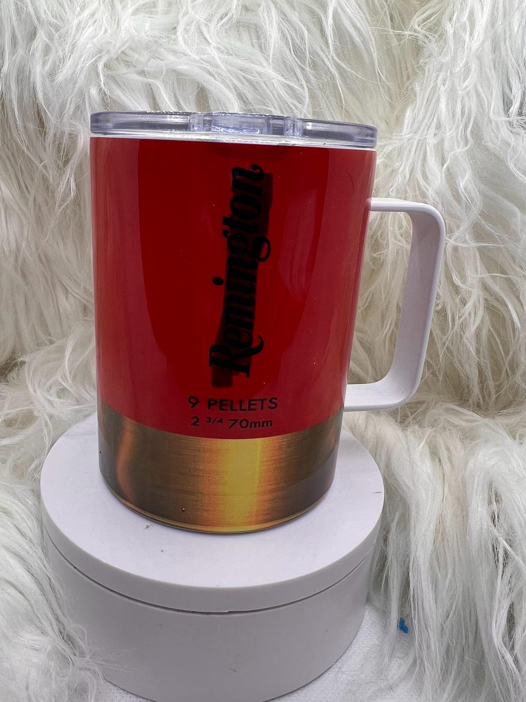 Red Shotgun Shell Stainless Steel Camper Style Coffee Mug | 12 Oz - Etsy