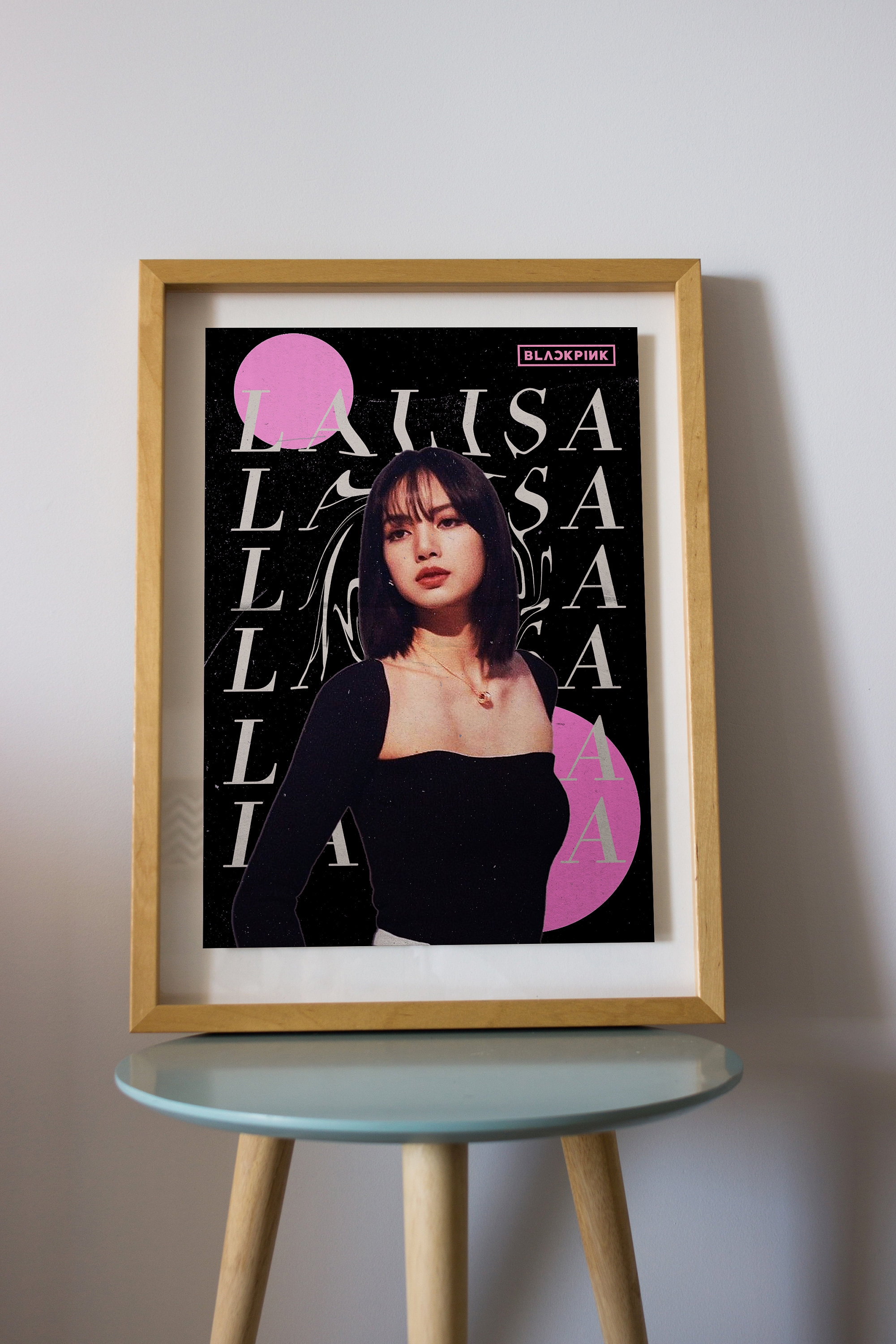 Aesthetic, grunge poster lisa from blackpink Poster sold by Kris Total ...