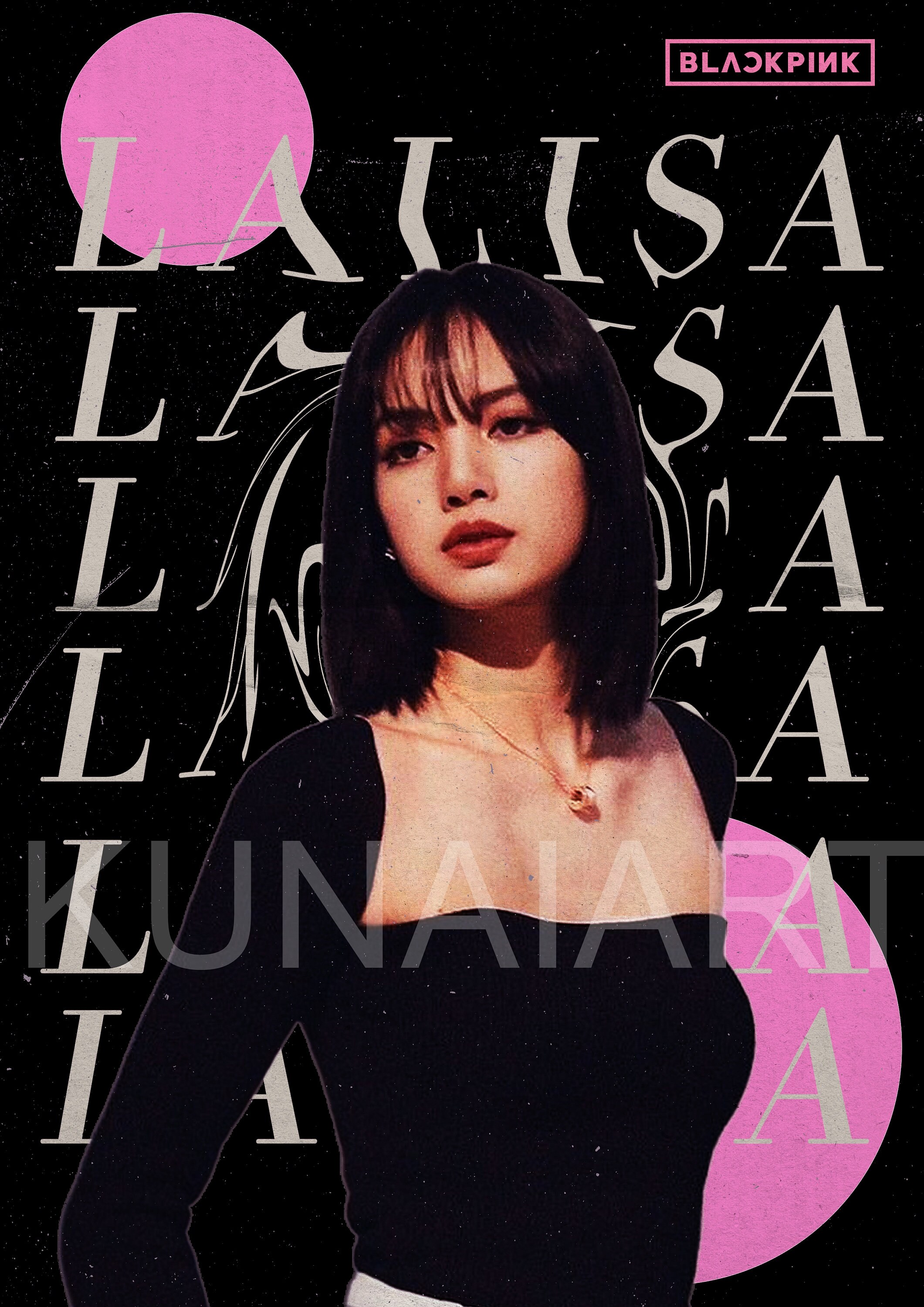 Aesthetic, grunge poster lisa from blackpink Poster sold by Kris Total ...