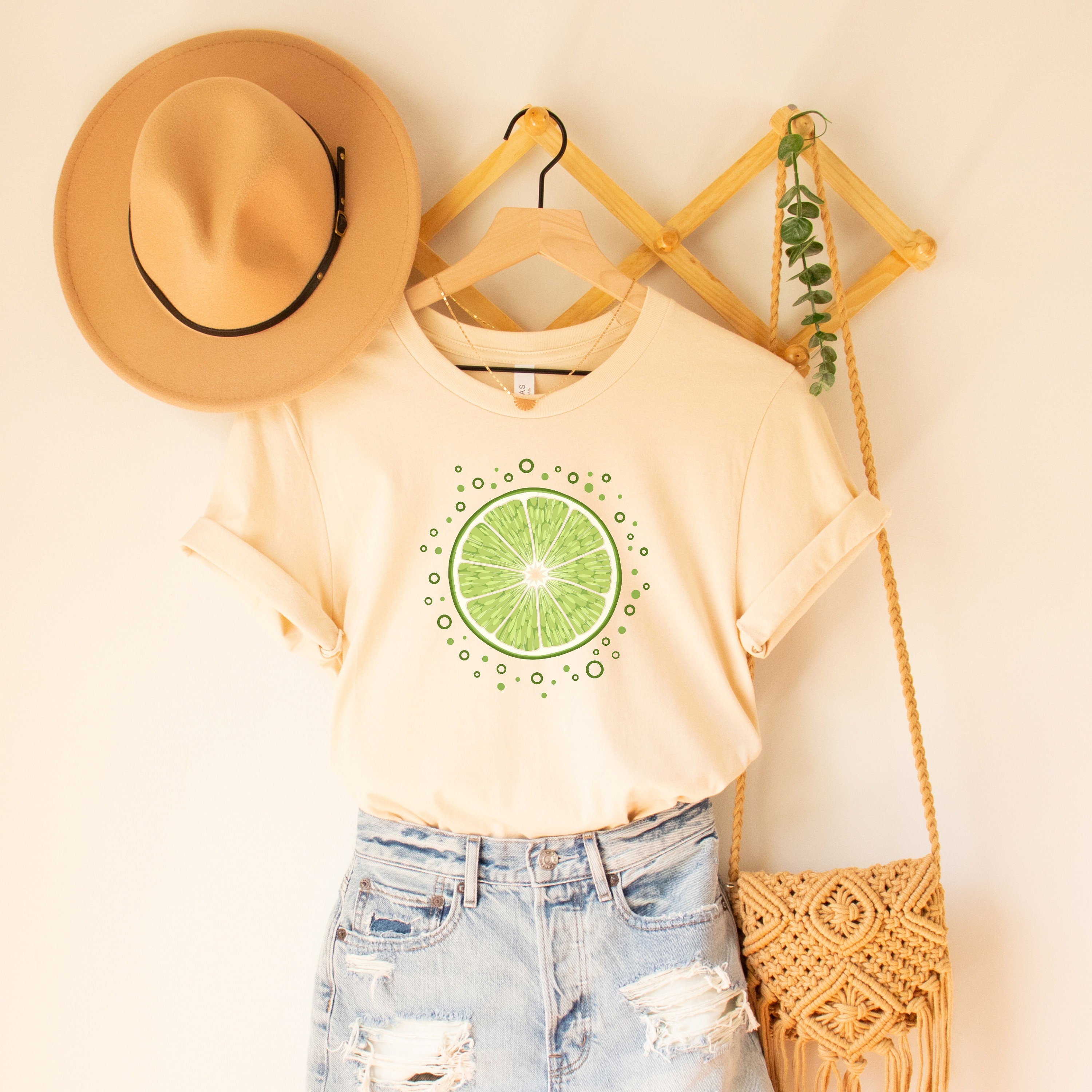 Lime T-shirt, Lime Graphic Tee, Cute Graphic Shirt, Cute Graphic T ...