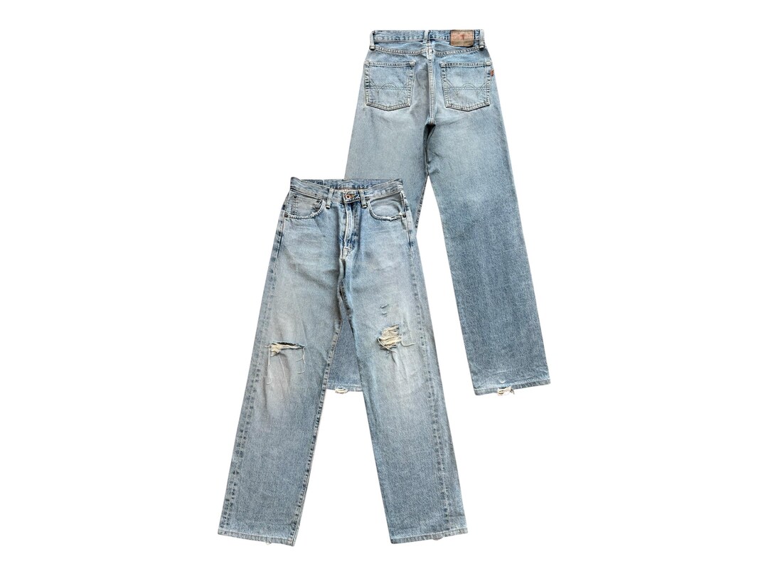 Vintage Edwin 505X Japan Selvedge Denim Jeans Edwin Distressed Selvedge ...