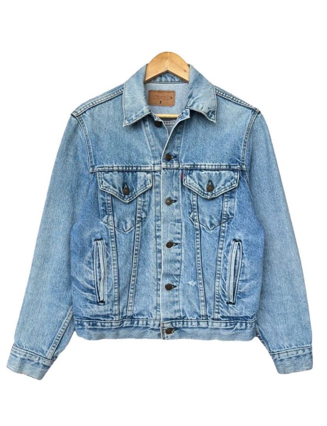 Vintage 80s Levis Type 3 Stone Wash Denim Jacket Vintage Levis ...