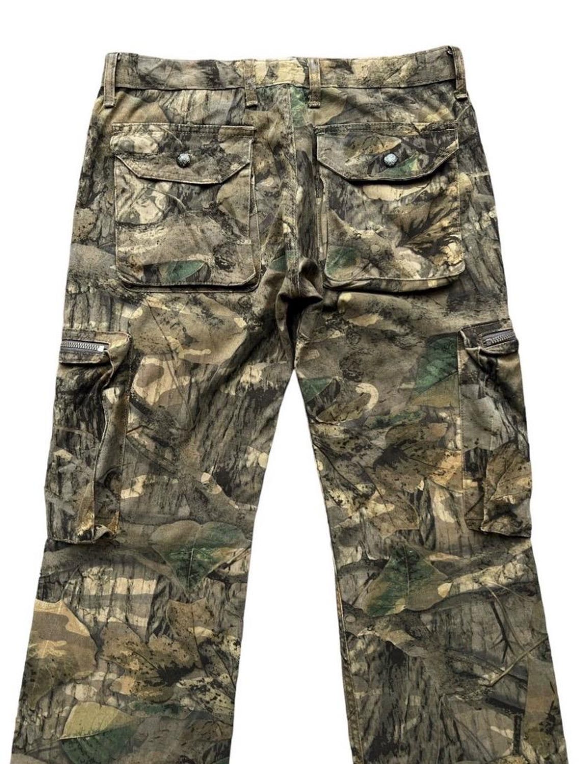 Vintage Real Tree Low Rise Cargo Flare Pants Vintage Real Tree Pants ...