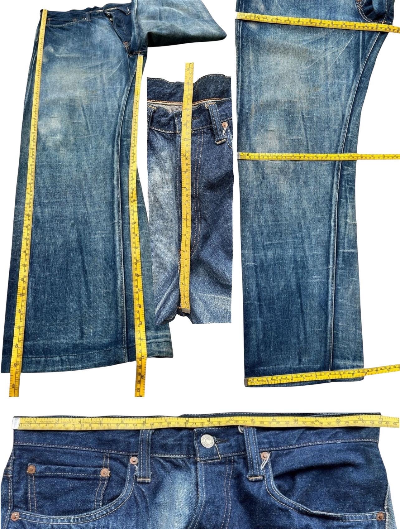 Vintage 90s Sugar Cane Japan Selvedge Baggy Denim Jeans Sugar Canes ...